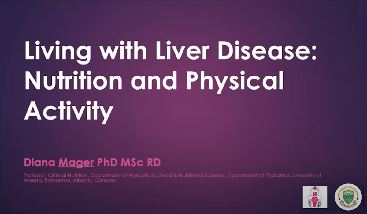 Living With Liver Disease: Nutrition and Liver Disease - Canadian Liver ...